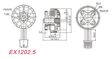 Other Parts Accessories Happymodel EX1202 5 1202 5 11000KV 1S