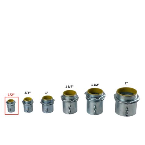 12 Emt Insulated Set Screw Connector Arani