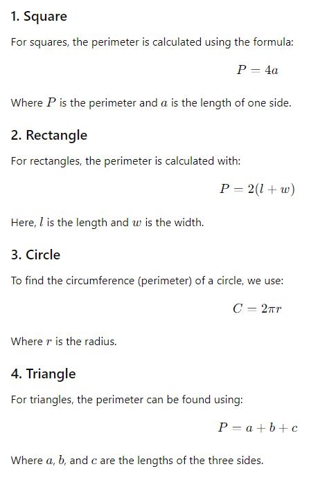 Perimeter Calculator Easily Calculate Perimeters Of Various Shapes
