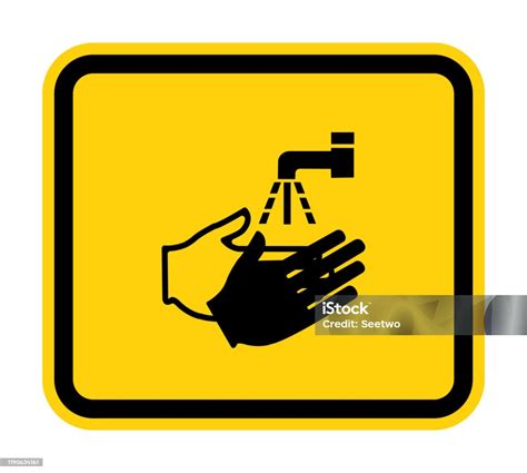 Ppe Iconwash 당신의 손 기호 백색 배경에 격리 벡터 일러스트 레이션 Eps10 기포에 대한 스톡 벡터 아트 및 기타 이미지 Istock