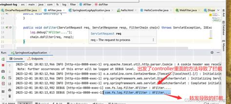 12 1 springboot过滤拦截和日志处理 logback过滤掉系统错误 csdn博客