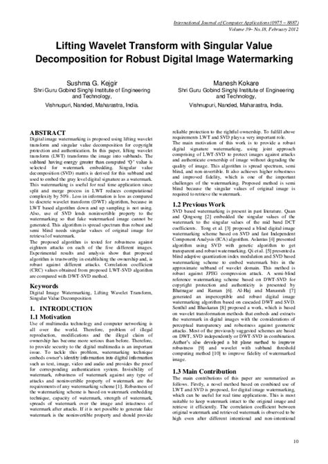 Pdf Large Scale Dual Tree Complex Wavelet Transform Based Robust