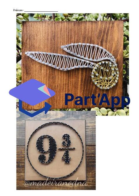 Part App ACM String Art marche à suivre