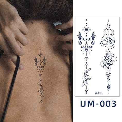 Herbal Juice Tattoo Sticker Long Lasting 15 Days Waterproof Fake Tattoo