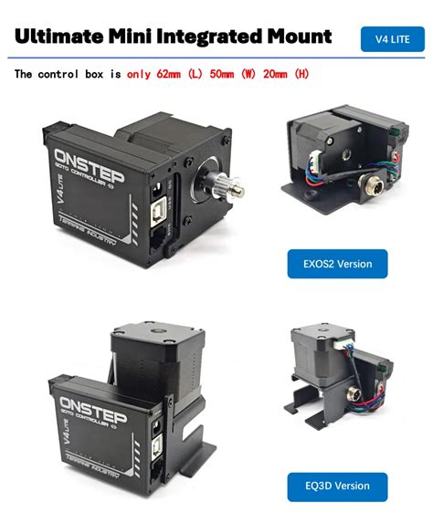 V4 Eq3d Lite Onstep Eq3d Equatorial Mount Goto Upgrade Kit