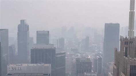 Canadian Wildfire Smoke Causes Hazy Skies In Midwest Good Morning America