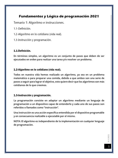 fundamentos y lógica de programación con pseint pdf lenguaje de
