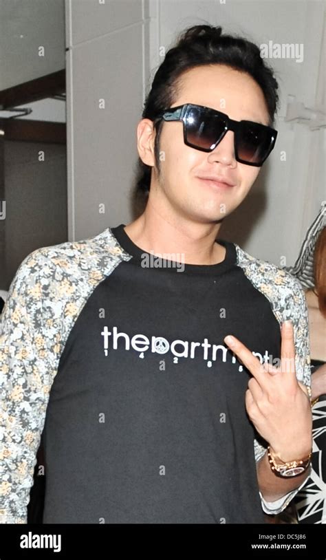 Jang Keun Suk Aug 08 2013 Tokyo Japan Korean Actor Jang Keun Suk