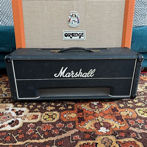 vintage 1970s marshall jmp 100w valve amplifier head empty reverb