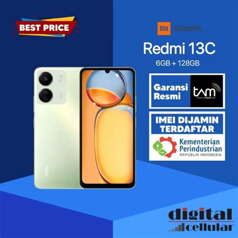 Jual Xiaomi Redmi 13c Garansi Resmi Di Seller Digital Cellular Official Store Digcell Kota