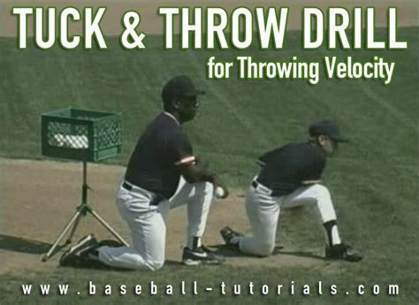 Throwing Drill Tuck And Throw Drill Baseball Tutorials