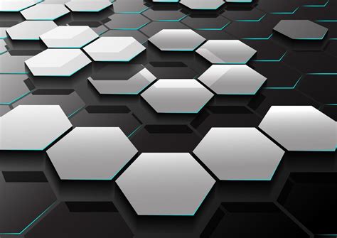 vector illustration of abstract hexagon pattern background 7000266