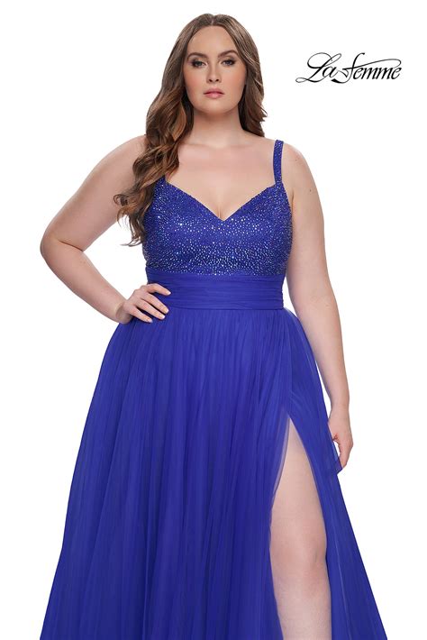 Plus Size Dress Style 31251 La Femme