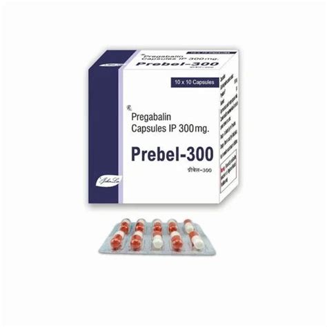 300mg Prebel Pregabalin Capsule At ₹ 80 Stripe Pregabalin Capsules And Tablets In Nagpur Id