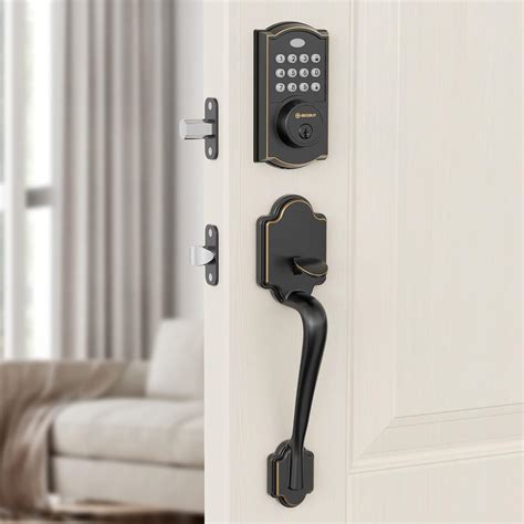 Front Door Deadbolt And Handle At Ralph Roush Blog