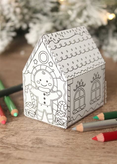 Ідейка Ідейка 💡 Паперові святкові будиночки 🏠