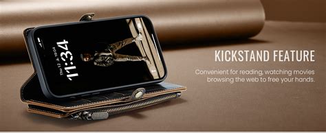 Amazon Com Defencase Compatible With IPhone XR Case Wallet With RFID Blocking Card Holder For