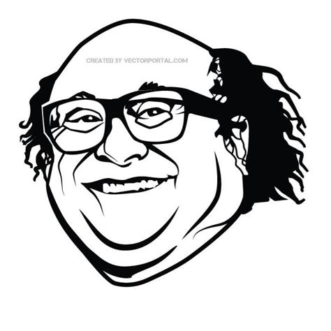 Actor Danny Devito Royalty Free Stock Vector Images And Clip Art
