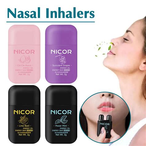 Seaazqurtles Nasal Inhalers For Essential Oils Double Hole Lung With