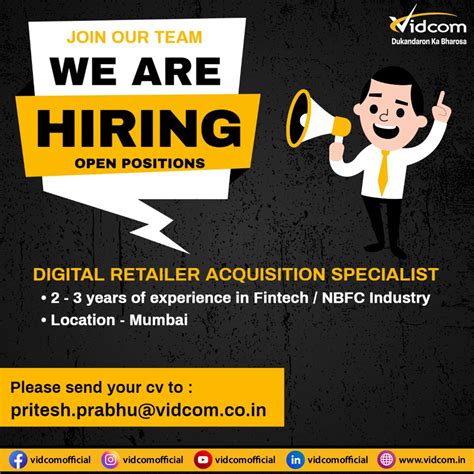 Vivek Wamane On Linkedin Hiring Fintech Sales Job