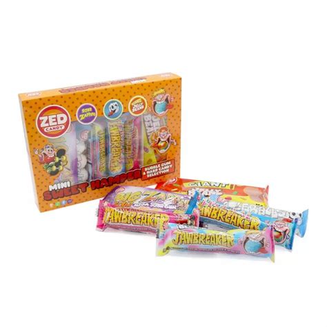 Zed Candy Mini Sweet Hamper In Orange Box 177g Simway Sweets