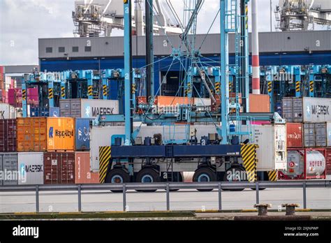 Ect Delta Container Terminal In The Europahaven Container Transport Ect Delta Container Terminal In The Europahaven Container Transport