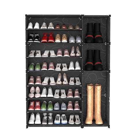 Pantofar D5811 Polipropilena Otel Negru Alb 90 X 30 X 120 Cm 1c Dedeman