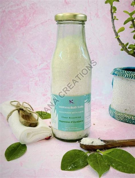 Peppermint Eucalyptus Wellness Bath Salts Manufacturer Supplier From