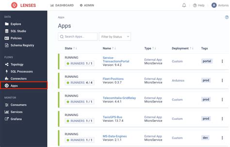 Kafka Application Monitoring Lenses Io Help Center