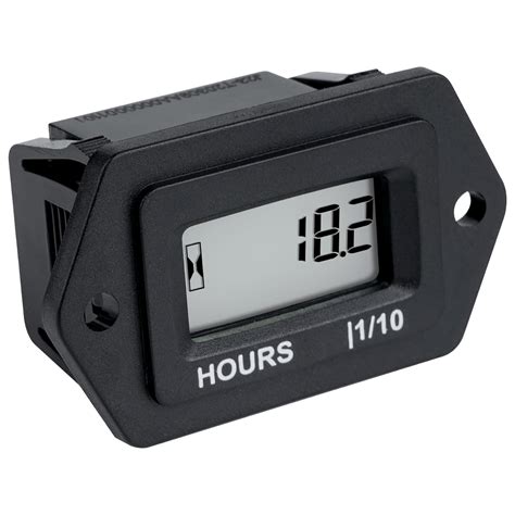 NInE ROnG Digital LCD AC DC 5V To 277V Hour Meter Waterproof Data