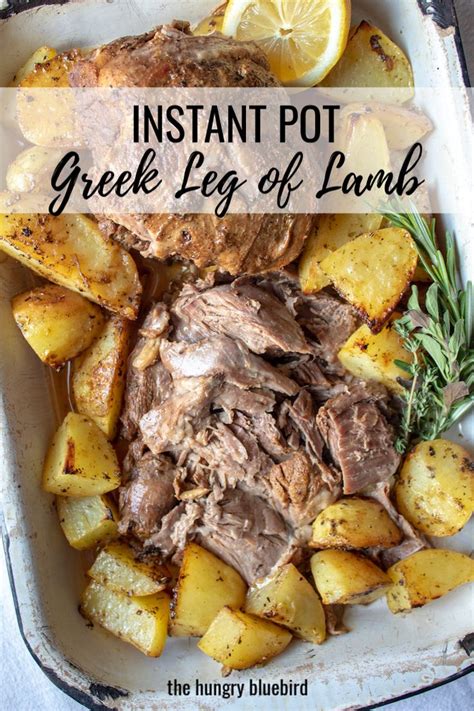 Greek Instant Pot Leg Of Lamb Recipe Instant Pot Dinner Recipes