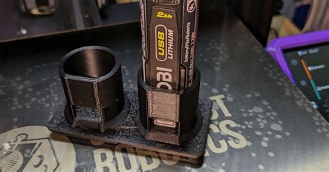 Ryobi Usb Lithium Battery Holder Gridfinity Base By Shihchiun