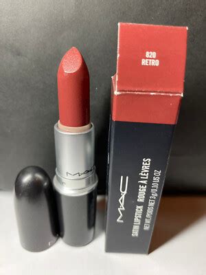 Mac Satin Lipstick 01 Oz 3 G Retro 820 New In Box 100 Authentic