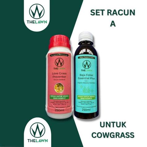 Set Racun Rumput Cowgrass Racun Rumpai Racun Kemuncup Cow Grass
