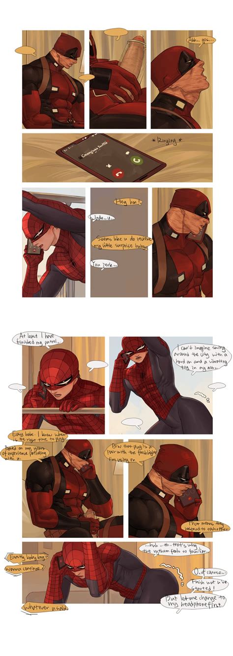 Rule 34 Ass Ass Focus Deadpool Flirting Gay Lkikai Male Malemale