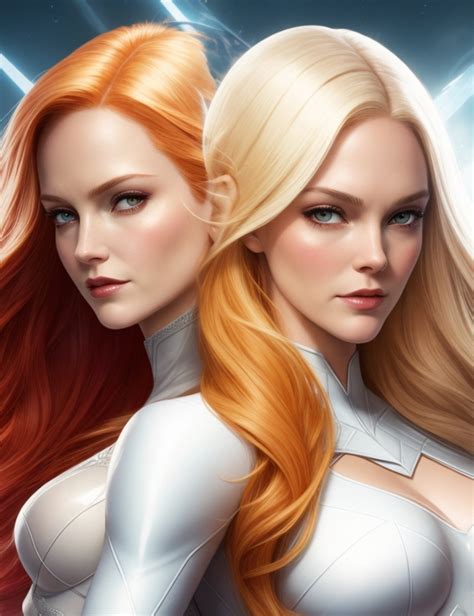 Emma Frost Jean Grey 2 By Pokeben10 On Deviantart