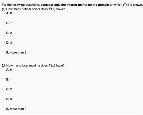 Solved For The Graph Of Fx Shown Below Sketch Two