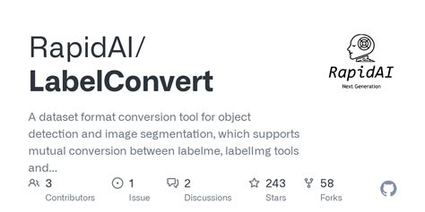 GitHub RapidAI LabelConvert A Dataset Format Conversion Tool For