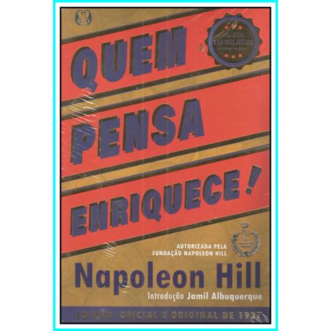 Livro Quem Pensa Enriquece Edição Oficial E Original De 1937