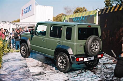 Maruti Suzuki Jimny Five Door 4x4 Suv Unveiled In South Africa
