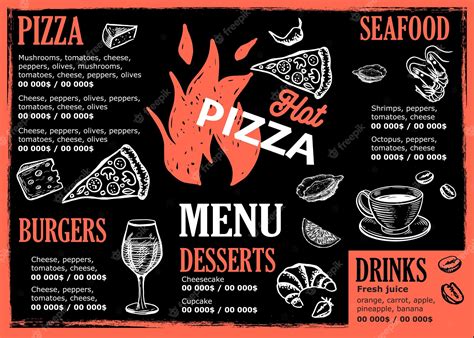Premium Vector Restaurant Cafe Menu Template Design Food Flyer