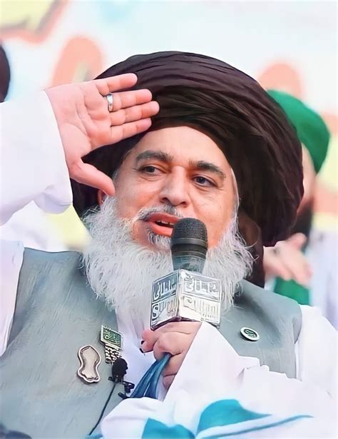 Allama Khadim Hussain Rizvi Quick Islamic Pictures Good Thoughts