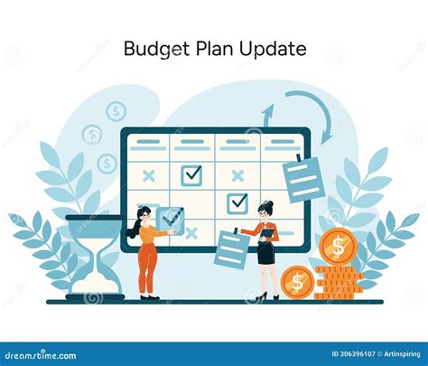 Dynamic Adaptation And Realignment Of Fiscal Strategies Stock Vector