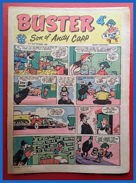 Buster Comic 15 3rd Sept 1960 Buster Comic Year 1960