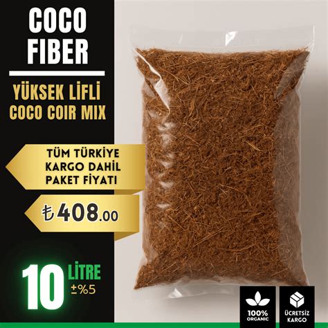 Coco Fiber Yüksek Lifli Coco Coir Mix