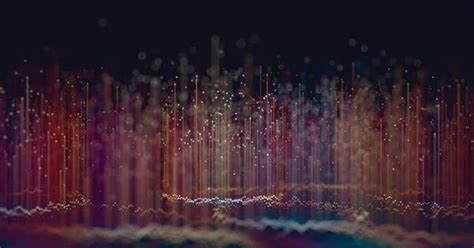 Abstract 3d Big Data Plot Visualization Futuristic Infographics