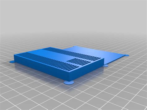 Stl File Esp32 Breadboard Platine Dessai・3d Print Model To Download・cults
