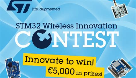 Enter The Stm32 Wireless Innovation Design Contest Elektor Magazine