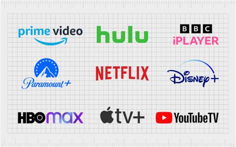 Streaming Service Logos Tv Streaming Platforms And Their Logos