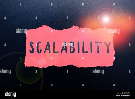 Conceptual Caption Scalability Business Idea Capable Of Being Easily
